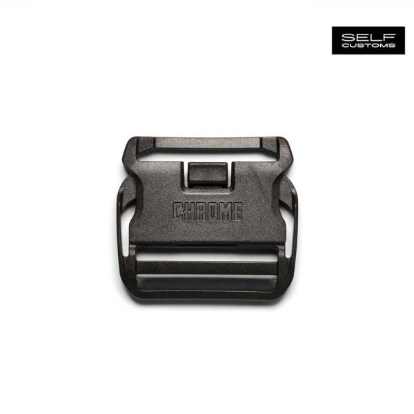 CHROME クローム LARGE 3PT PLASTIC BUCKLE ラージ 3PT プラスチック バックル BLACK AC252BK LARGE 3PT PLASTIC BUCKLE（ラージ 3PT プラスチック バックル）軽量かつ...