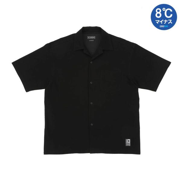 CHROME クローム LSC SHIRT WIDE FIT OG LOGO ライムストーン ケーブ シャツ オリジナル ロゴ BLACK JP280BK LSC SHIRT WIDE FIT OG LOGO（ライムストーン ケーブ シャツ...
