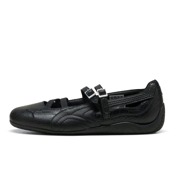 PUMA プーマ SPEEDCAT BALLET CROC スピードキャット バレエ クロック PUMA Black-Cool Dark Gray 405327-01 レーシングカルチャーのアイコンであるプーマスピードキャットは、25年以上...