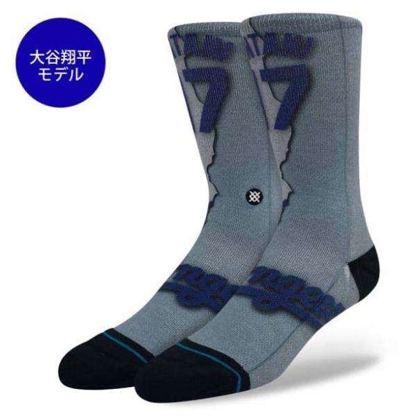 MLBロサンゼルス・ドジャース所属「二刀流」日本人メジャーリーガー大谷翔平選手がソックスになりました。肌触りの良い滑らかな素材と深いヒールポケットが足のラインに心地よくフィットし、踵とつま先部分に施された強化加工が優れた耐久性を実現。スタン...