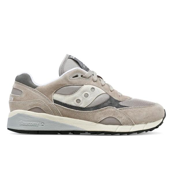 Saucony サッカニー SHADOW 6000 シャドウ6000 グレー／グレー S70441-46 1991 年の最高傑作である長距離向けランニングシューズを彷彿とさせるこのクラシックシューズは、Sauconyならではの優れたクッショ...