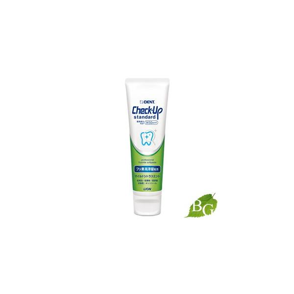 商品名:ライオン DENT. デント Check-up standard チェックアップ スタンダード (マイルドシトラスミント)内容量等:135gメーカー:ライオン株式会社生産国:日本製商品区分:ダイエット、健康 > オーラルケア ...