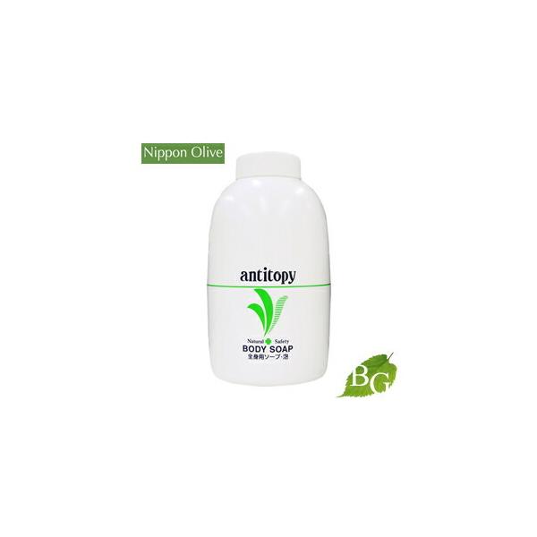 商品名:日本オリーブ アンチトピー 全身用ソープ泡内容量等:500ml 詰め替え用メーカー:日本オリーブ株式会社生産国:日本製商品区分:キッチン、日用品、文具 > バス、洗面所用品 > せっけん