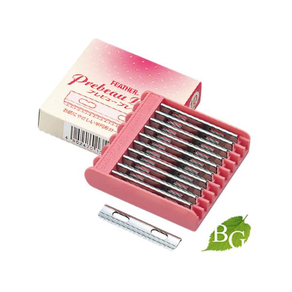 商品名:フェザー プレビュー ブレイド  カラー:替刃×10枚入りメーカー:フェザー商品区分:コスメ、美容、ヘアケア > 脱毛、除毛 > レディース剃刀替え刃