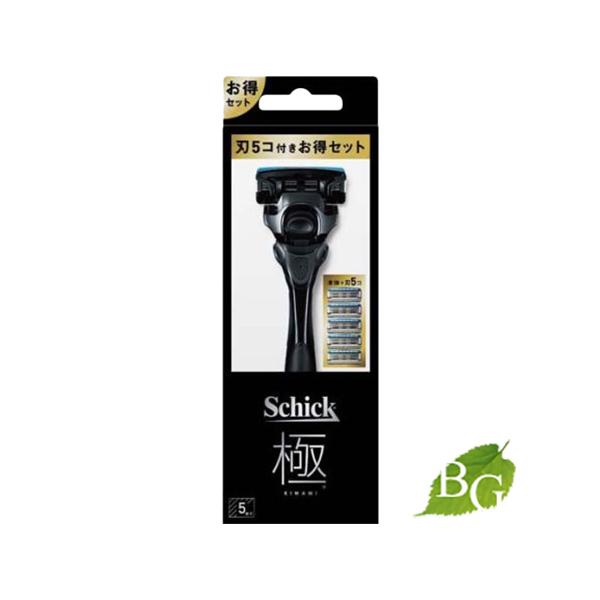 商品名:シック キワミ　コンボパックホルダー内容量等:本体+刃（5個付）×1セットメーカー:シック・ジャパン生産国:刃：アメリカ、ホルダー：中国商品区分:コスメ、美容、ヘアケア > メンズシェービング用品 > メンズ剃刀