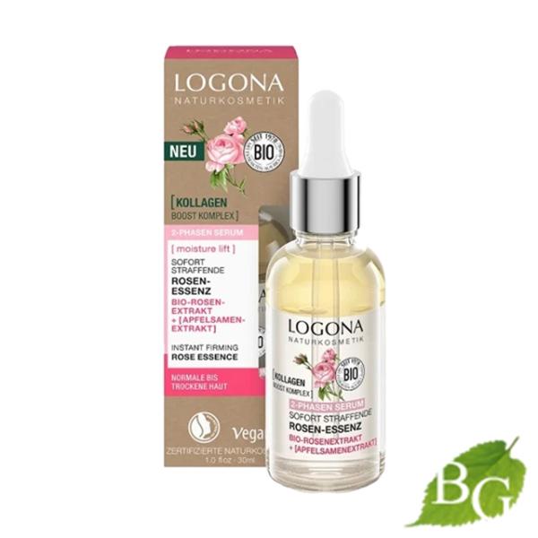 LOGONA（ロゴナ） モイスチャーリフト セラム ローズ 30ml 【 爆買