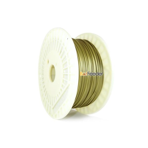 【製品概要】材質：PLA色：メタリックゴールド直径：1.75mm +/- 0.05mm真円度：1.75mm +/- 0.05mmフィラメント重量：700g総重量：1.2kg（スプール及びパッケージを含む）サイズ（高さ×直径×穴径）：85mm...