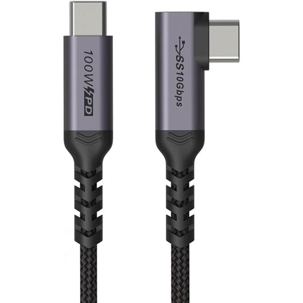長さ：１M【100Wフルスピード充電】USB PD技術に対応し、最大100Wのフルスピード充電が可能です。PD充電を実現するために、 デバイスとアダプタはPD機能をサポートする必要があります。 【最大10Gbp高速データ通信】最大10Gbp...