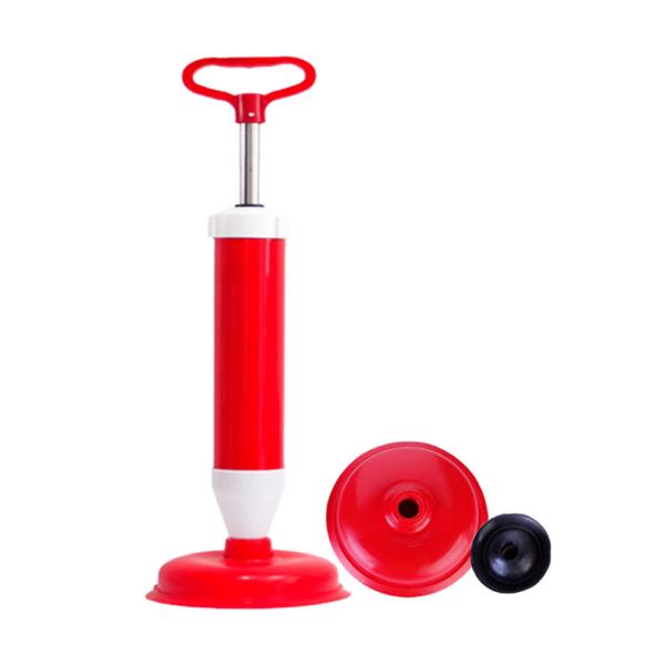 つまりを解消ラバーカップと同じく空気が入らないように最初はグッと押し付けます対応な先端を選び空気入れで適当な圧加圧しつまりを解消します!台所(シンク)・洗面台・トイレ・お風呂など話題のパイプクリーナーの登場ですなんと、吸盤部が大小セットなの...