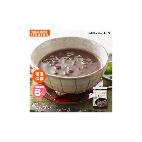 内容量：150 g原材料： 餡（小豆、砂糖）(国内製造)、小豆、食塩アレルギー情報：食物アレルギー特定原材料等28品目不使用販売者：株式会社ＬＬＣ／東京都渋谷区渋谷3-11-7賞味期限：製造日より 約 6 年（出荷の時点で何か月か経過してお...