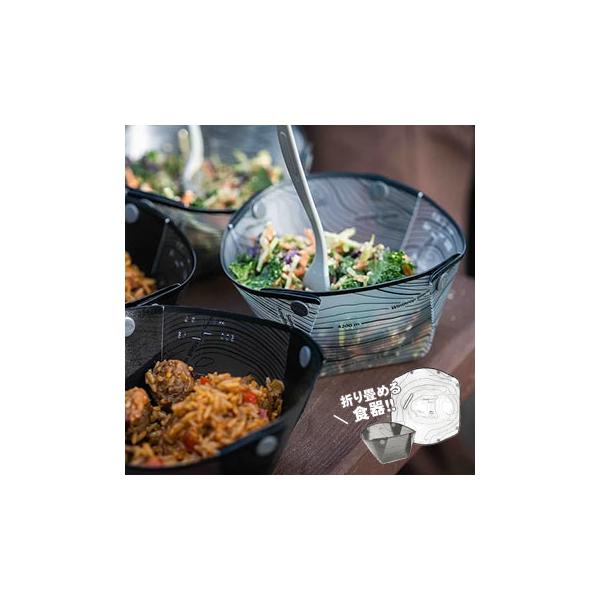 素材（本体）：　ポリプロピレン、（スナップボタン）ポリアセタール重量：　40g （1点あたりの重量カラー：　グレ-×ホワイト(GY/WT)容量：　500mL収納サイズ：　22.3cm × 25.2cm耐熱温度：　約 -25℃〜105℃　食器...