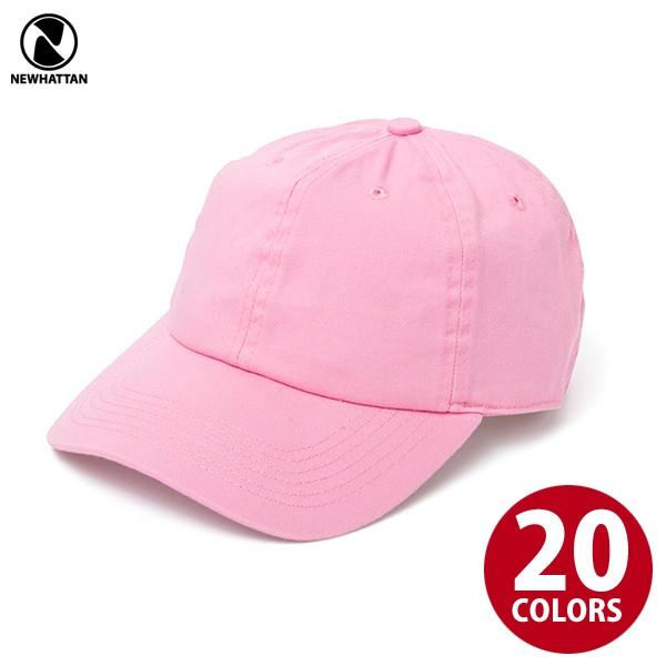 Cotton Washed CapStonewashed Baseball Cap【ブランド】NEWHATTAN（ニューハッタン）【品番】1400【素材】綿100%【カラー】ネイビー/Navyレッド/Redカーキ/Khakiパティ/Putt...