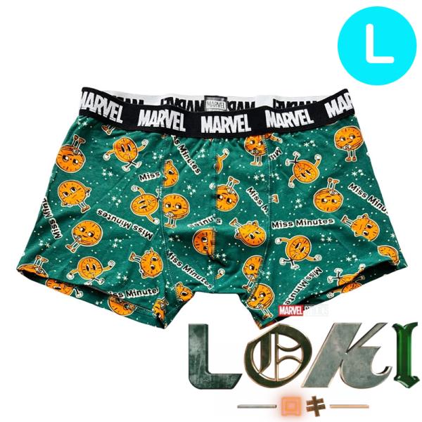 大人気MARVELコミックス LOKI からミス・ミニッツの新しいボクサーパンツが登場！高品質の綿混素材を使用。耐久性がありながらも履きやすさ・柔らかいフィット感を提供します。日常の動きにもしっかり対応。人気の前閉じタイプ。綿混の特性を活か...