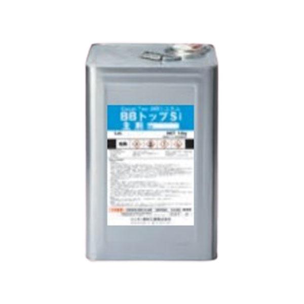 ※ユニオン建材の製品は九州への出荷は不可です。（他の地域の出荷規制はありません）ご注意ください。BBトップSi 主剤 14kg缶のページです。※こちらのページは主剤のみです。ご注意ください。弱溶剤系。2液反応硬化形シリコン変性樹脂塗料です。...