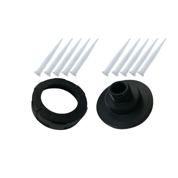 ロングノズル 10個/袋（1袋）、ジェットフローガン3 アダプター(1個)、ジェットフローガン3 ノズルアダプター用2.5インチ黒キャップ(1個)の3点セットのページです。バラ売りで購入するよりもお得なページとなっております。