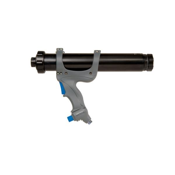 pccox ジェットフローガン3 600ml ソーセージパック 1丁箱のページです。押出力 1.45kN重量   1.47kgジェットフローガン3 600ml ソーセージパックの特徴施工は吹き付けと直線の両用OK　大容量、600mlまでのソ...