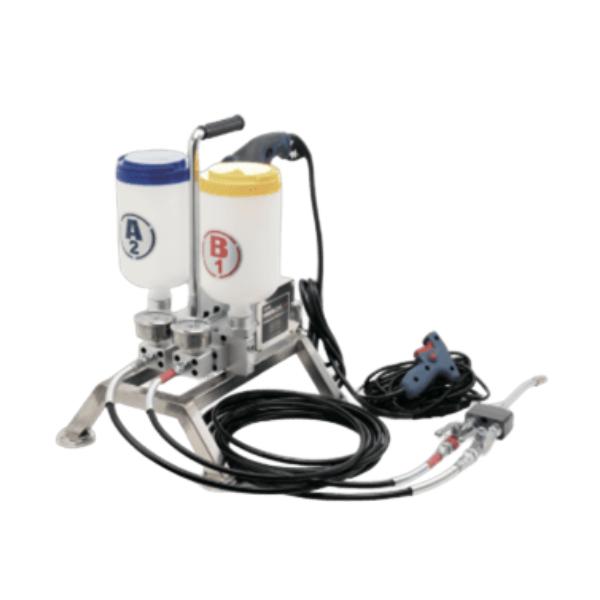 サムウォン工業 SWDM-250JP ダブルライン 高圧注入ポンプの商品ページです。高圧注入ポンプ SWDM-250JP2液混合タイプエポキシ・ポリウレタン樹脂対応コンパクト・軽量・圧力・流量調整可能■ 特長・圧力と流量の調整が容易・コンパ...