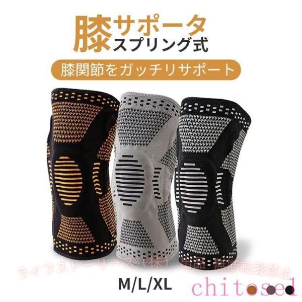 商  　 品　  説　  明            【商品名】           膝サポーター             【仕様】             製品名称：膝サポーター   素材 ：ナイロン/シリコン/スパンデックス/ラテックス糸...
