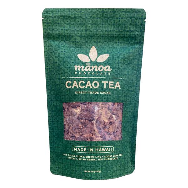 マノアチョコレート　カカオティー 113.3g焙煎したカカオ豆の皮を利用したチョコレートティー。香りはチョコレートながらも、味わいはすっきりとしたハーブティーのよう。カカオ豆の魅力を思う存分楽しめるドリンクです。通常のお茶のようにティーポッ...