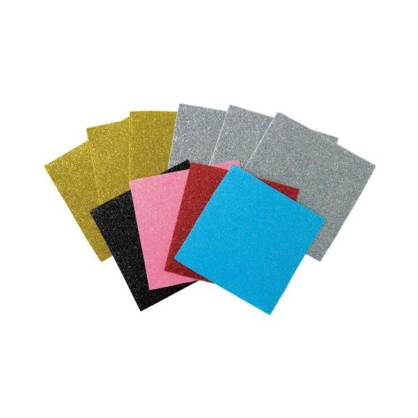 衣装の飾り付けに便利なラメ入りのシール ■130×115mm　1mm厚