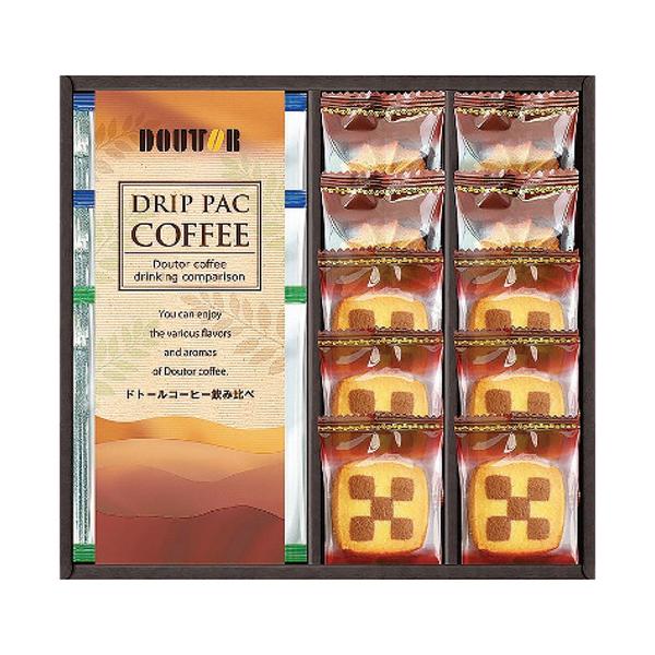 大人気のドトールコーヒーとクッキーをセットにしました。ドトールは深煎りブレンドとキリマンジャロブレンドの2種類を楽しめます。美味しい珈琲で優雅なカフェタイムをお楽しみください。■ドトールコーヒー(深煎りブレンド7g×2袋・キリマンジャロブレ...