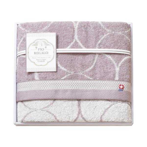 落ち着いた色合いでモダンなデザインのタオルです。タオルの名産地・今治で織り上げたタオルは使いはじめから吸水性が良くふんわりした風合いが長続きします。■60×110cmバスタオル1枚・綿100%■箱サイズ:32×4×28cm【用途】引出物 結...