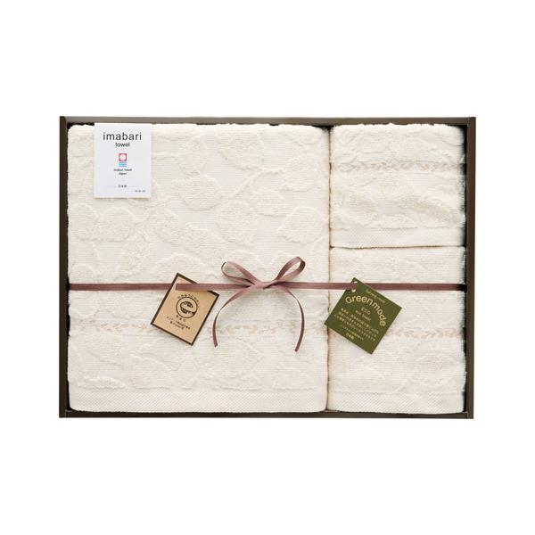 人に優しく環境に優しいグリーンモードエコタオル。無漂白・無染色の綿で織り上げた風合いの良さと天然にこだわった、人と環境に優しいタオルです。ボーダー部分にカラードコットンでリーフ柄を表現しました。■バスタオル(約600×1200mm)・フェイ...