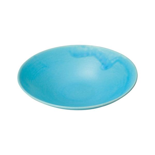 あでやかなトルコブルーの器。琵琶湖の色をモチーフに作成しました。窯の場所やその時の土の性質、季節などでひとつひとつ表情が異なる味わいがある一品です。■大鉢(約260×65mm)×1■材質:陶器■箱サイズ:約270×270×75mm【用途】引...