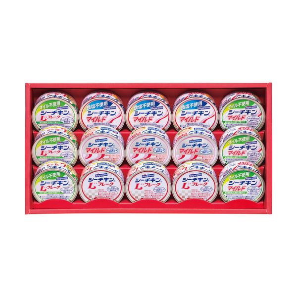 素材や製法によって、さまざまなおいしさが楽しめるシーチキンの詰合せです。■オイル不使用シーチキンマイルド70g×3、オイル不使用シーチキンLフレーク70g×3、食塩不使用シーチキンマイルド70g×3、シーチキンマイルド70g×3、シーチキン...