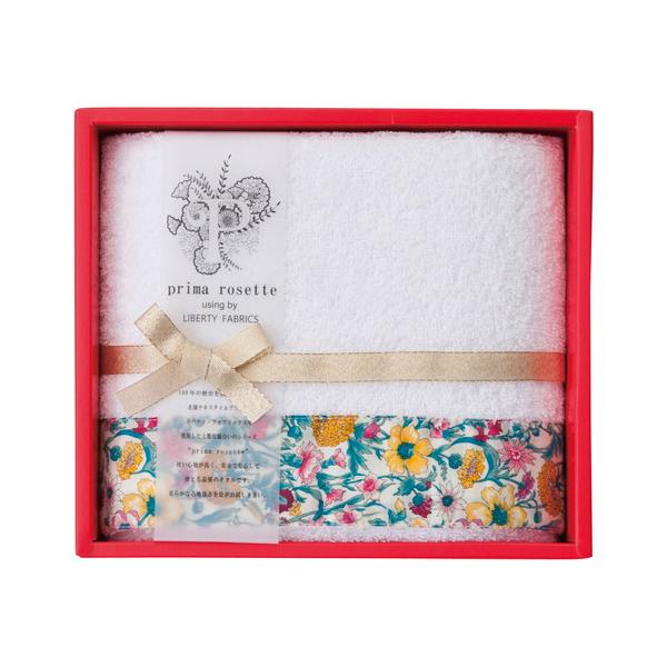 英国の歴史的なテキスタイルブランド「LIBERTY FABRICS」希少な超長綿ピマコットンの甘撚り糸を使用。ピマコットンの持つ美しい光沢、甘撚り糸使用によるふっくらやわらかい肌触り・品質にとことんこだわったタオルです。■フェイスタオル×1...