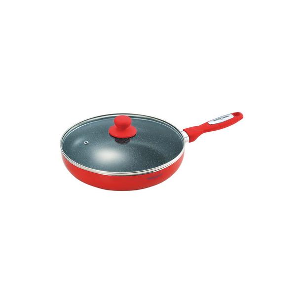 内面はマーブルフッ素樹脂加工でお手入れ簡単。アルミ製なので軽量で調理の負担になりにくい。ツマミ・ハンドル部はシリコン樹脂塗装で、すべりにくく手になじみます。■商品423×265×117mm■材質:本体：アルミニウム合金(内面マーブルフッ素樹...