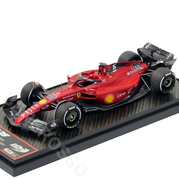 1/43スケールのBBR MODELS製のモデルカー。・グランプリ：2022年 オーストラリアGP・マシン名　：Ferrari F1-75・ドライバー：シャルル・ルクレール・タイヤ　　：ハード■スペック対象年齢：18歳以上メーカー：BBR ...