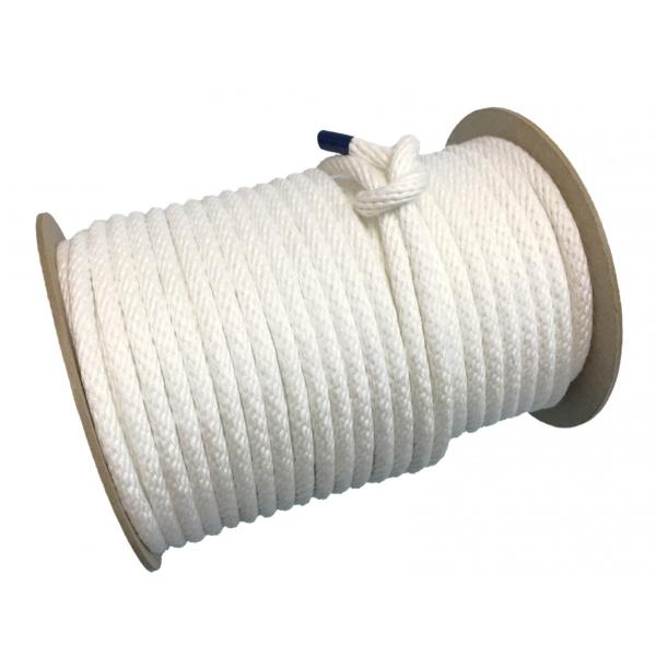 金剛打 ポリエステル スパン　ロープ　8mm　50M巻 ボビン巻き引っ張り強度 　約4.3kN