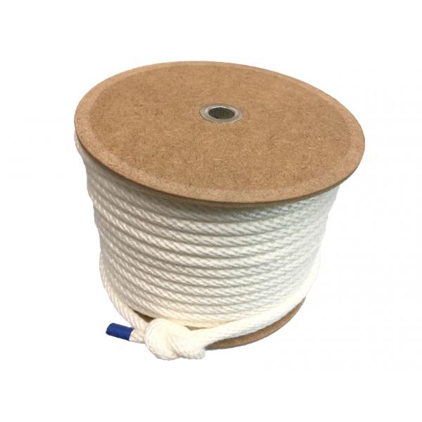 金剛打 ポリエステル スパン　ロープ　10mm　50M巻 ボビン巻き引っ張り強度 　約4.8kN