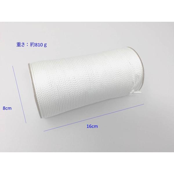 グラスファイバー　八打ち（8打ち） 不燃紐　3φ 200M