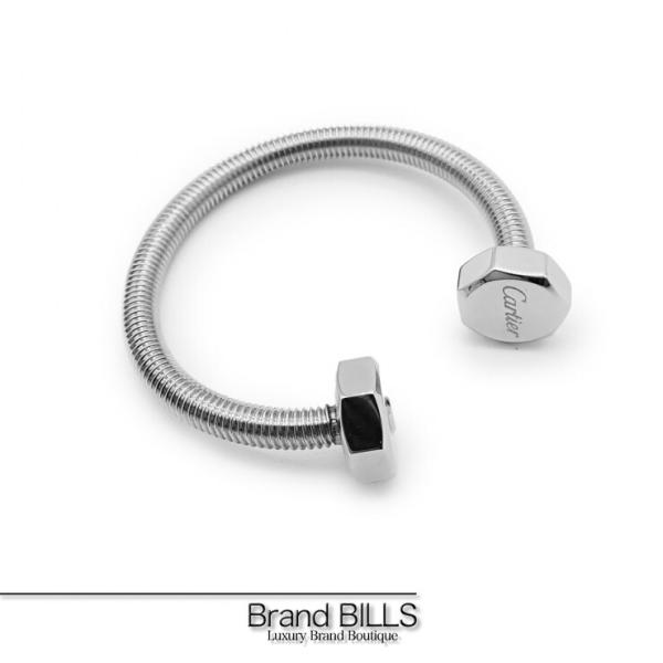 【ブランド名】Cartier【商品名】エクル ドゥ カルティエ キーリング【参考ランク】NSランク【参考定価】ー【サイズ】―【素材】メタル【色】シルバー【型番】CROG 000781【製造番号】2211BA【付属品】保存箱、保存袋、ギャラン...