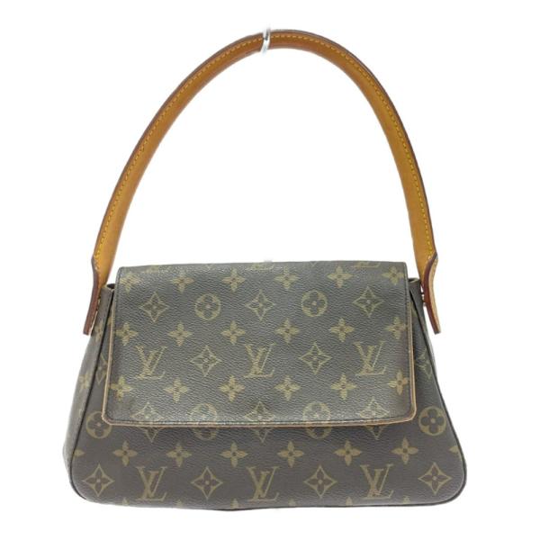 [ブランド]LOUIS VUITTON ルイ・ヴィトン[商品名] ミニルーピング ショルダーバッグ[型番・品番]M51147[シリアル]MI0081[カラー] ブラウン[ライン]モノグラム[素　材] PVC[サイズ]W:約約28cm x H...
