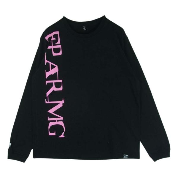 ■商品情報[商品名]フォーティーパーセント アゲインストライツ FORTY PERCENTS AGAINST RIGHTS クルーネック 長袖 アームプリント Tシャツ ロンT 2【中古】[カラー]ブラック系[サイズ]x 厚み約cm表記サイ...