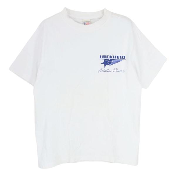 ■商品情報[商品名]Buzz Rickson's バズリクソンズ LOCKHEED バックプリント 半袖 Tシャツ ホワイト系 S【中古】[カラー]ホワイト系[サイズ]表記サイズ：Sx 厚み約cm肩幅：約42cm着丈：約62cm身幅：約46...