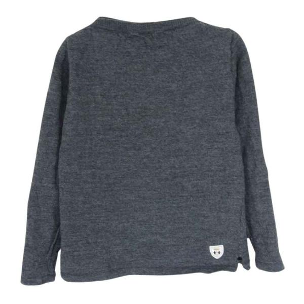 ■商品情報[商品名]フィールズダルボー Fileuse d'Arvor ワッペン付き ウール ニット セーター グレー系 S【中古】[カラー]グレー系[サイズ]表記サイズ：Sx 厚み約cm肩幅：約32cm着丈：約49cm身幅：約41cm袖丈...