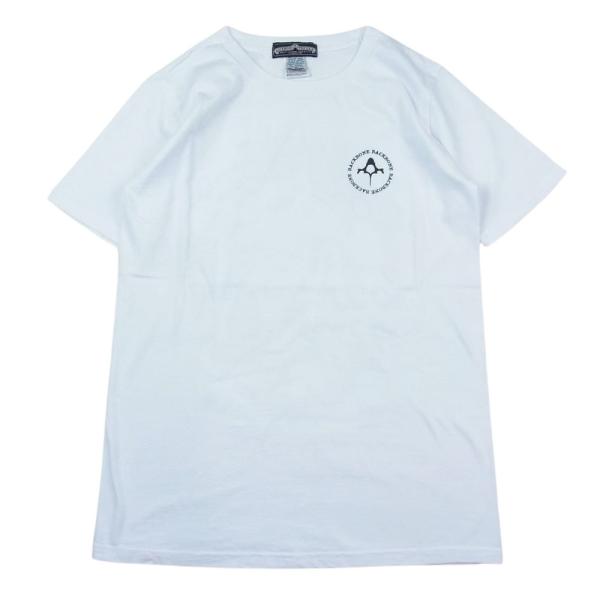 ■商品情報[商品名]BACKBONE バックボーン BB09FW-C01 THE U.S.A ロゴ プリント 半袖 Tシャツ ホワイト系 M【中古】[カラー]ホワイト系[サイズ]表記サイズ：Mx 厚み約cm肩幅：約39cm着丈：約65cm身...