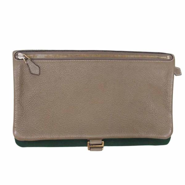 ■商品情報[商品名]Cisei シセイ FOLDING DOCUMENT CASE リバーシブル レザー ドキュメントケース クラッチ バッグ【中古】[サイズ]x 厚み約cm詳細備考：縦 18cn  横 29cm[付属品]保存袋[状態・コン...