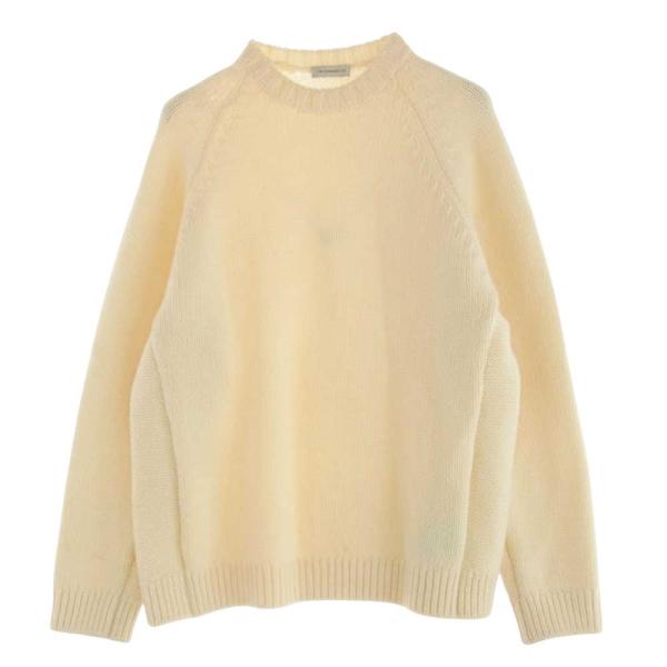 ■商品情報[商品名]ザパーマメントアイ THE PERMANENT EYE 261630020 C/N Knit PO ウール ミドルゲージ ニット プルオーバー セーター【中古】[カラー]オフホワイト系[サイズ]表記サイズ：48x 厚み約...