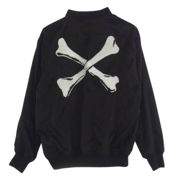 ■商品情報[商品名]WTAPS 232TQDT-JKM03 GUTTER / JACKET / POLY. VVT. TEXTILE 01 クロスボーン スーベニア リバーシブル ジャケット  【極上美品】【中古】[カラー]ブラック系[サイ...