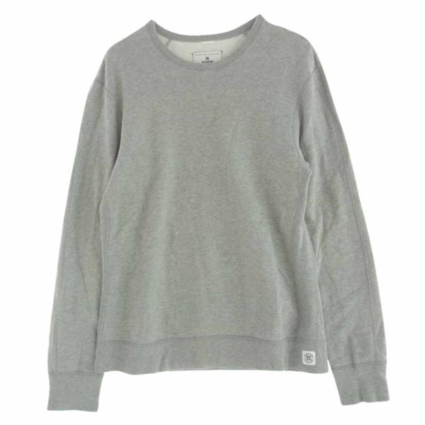 ■商品情報[商品名]REIGNING CHAMP レイニングチャンプ 9920900044 Relaxed Crew Neck リラックス クルーネック 長袖 スウェット トレーナー S【中古】[カラー]グレー系[サイズ]表記サイズ：Sx ...