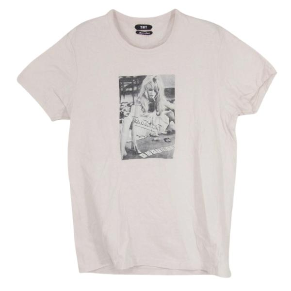 ■商品情報[商品名]TMT ティーエムティー TCS-F2104 S-SL POLAROID PICTURE TEE Brigitte 半袖 T シャツ ピンク系 L【中古】[カラー]ピンク系[サイズ]表記サイズ：Lx 厚み約cm肩幅：約4...