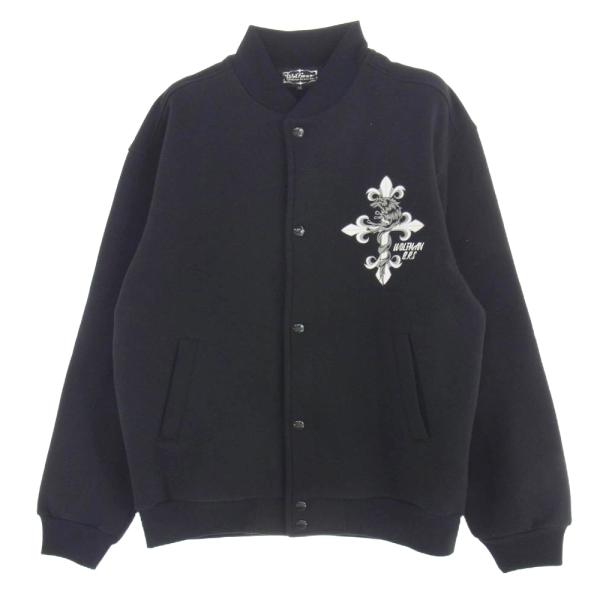 ■商品情報[商品名]WOLFMAN B.R.S ウルフマンブラザーズ セイクリッド ウルフルーズ フィット スウェット ブルゾン ブラック系 M【中古】[カラー]ブラック系[サイズ]表記サイズ：Mx 厚み約cm肩幅：約53cm着丈：約66c...