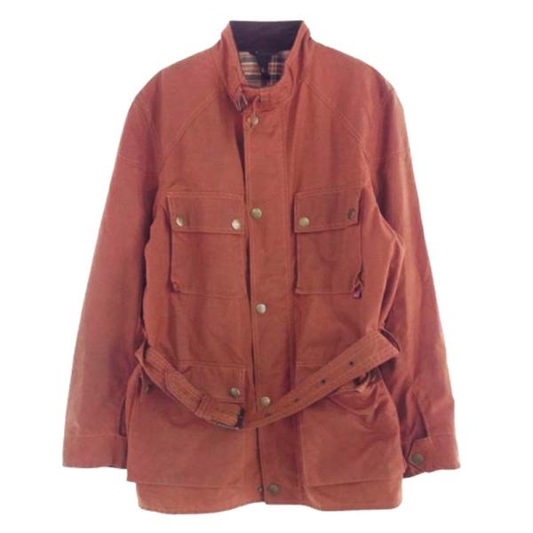 ■商品情報[商品名]BELSTAFF ベルスタッフ Roadmaster WAXED JACKET ロードマスター オイルドジャケット【中古】[カラー]ブラウン系[サイズ]表記サイズ：Lx 厚み約cm肩幅：約48cm着丈：約77cm身幅：約...