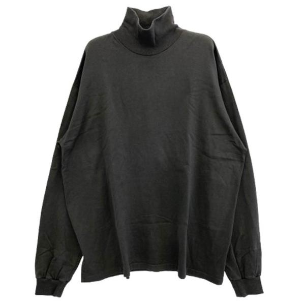 ■商品情報[商品名]AURALEE オーラリー 19AW A9AP02GT LUSTER PLAITING HI NECK L/S TEE ハイネックロングスリーブカットソー 長袖 Tシャツ【中古】[カラー]ダークグレー系[サイズ]x 厚み...