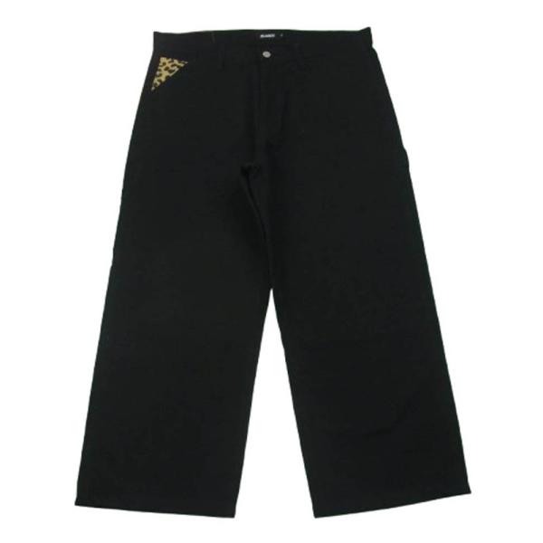 ■商品情報[商品名]エクストララージ XLARGE 25SS 101251031018 LEOPARD PAINTER PANTS レオパード ポケット ペインター パンツ 36【美品】【中古】[カラー]ブラック系[サイズ]表記サイズ：36...